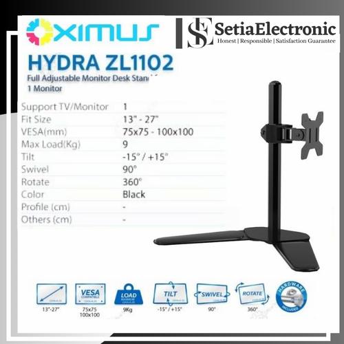 Jual Bracket Braket TV LED Monitor Arm Stand Meja 13 - 27 inch ...