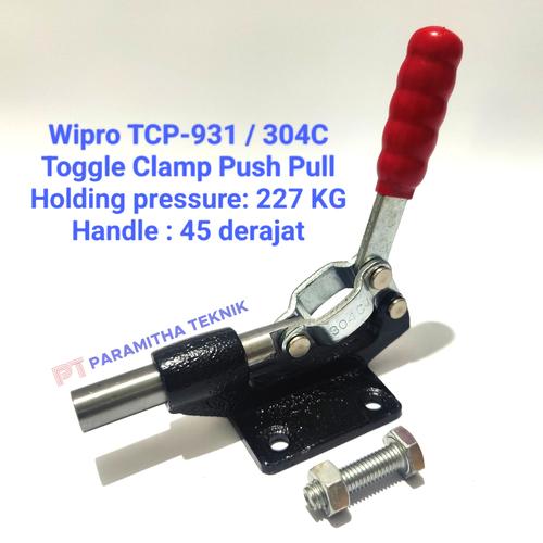 Jual Toggle clamp push pull 227 kg klem tekan tarik TCP 931 / TCP-931 ...
