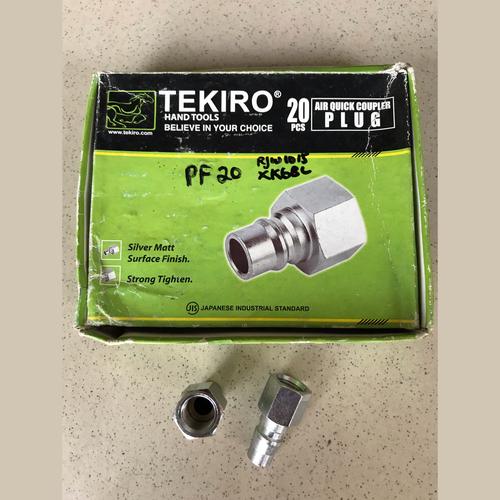Jual TEKIRO PF 20 Nepel Air Quick Coupler Plug Alat Konektor Kompresor PF20 - Kota Jambi ...