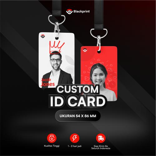 Jual ID Card Custom /Co Card /ID Card PVC - 1 Sisi - Kota Semarang ...