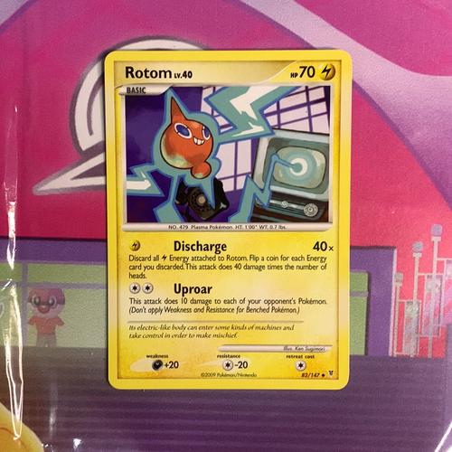 Jual Rotom platinum 1 KARTU Pokemon tcg card NON gx ex v indonesia ...