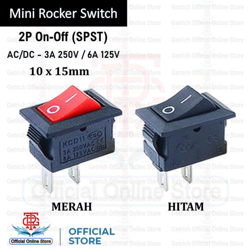 Jual Saklar Power Switch Tombol ON OFF Mini Roker Rocker Kecil 2 3 4 ...