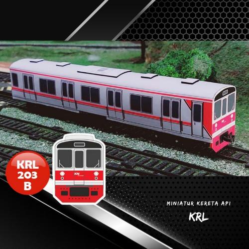 Promo Miniatur Kereta Api Indonesia Mainan Seri KRL Commuter Line 01 ...