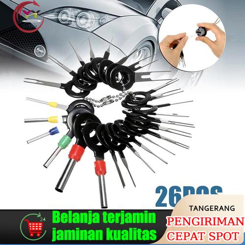 Jual Terminal Removal Tool Set With Pin Extractor Kit Terminal ...