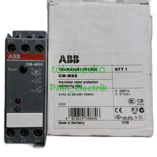 Jual Cm-Mss Abb Thermistor Motor Relay Input 220-240Vac - Jakarta Barat - Industrial Automation ...