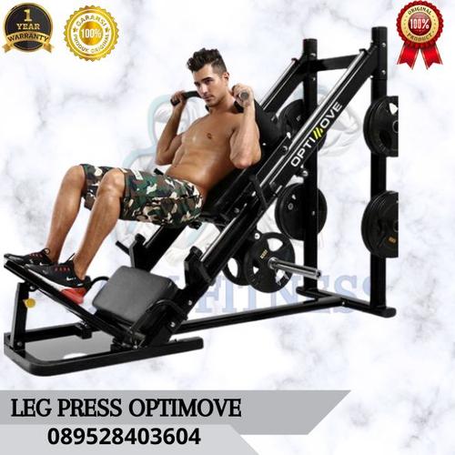 Jual Leg Press OPTIMOVE Squat Commercial fitness (ORIGINAL IMPORT ...