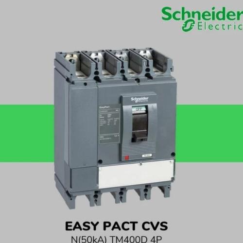 Jual Mccb Cvs400N 4P 400A - 320A 50Ka New Generation Compact Schneider ...