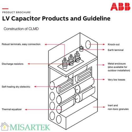 Jual Abb Kapasitor Bank Clmd-63 60Kvar 3P 400Vac | 2Gsb010123A0022 | Op ...