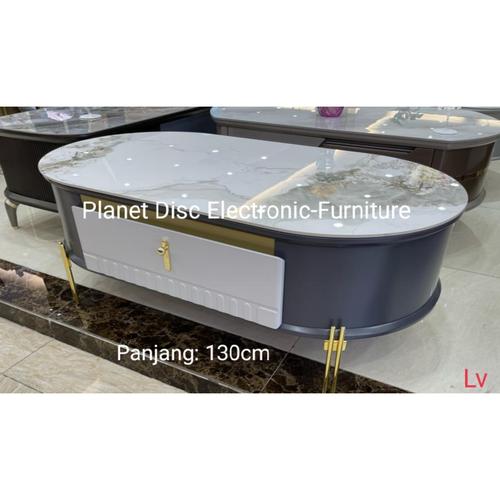 Jual Meja Tamu Granit 130cm coffee table meja kopi meja Teras meja ...