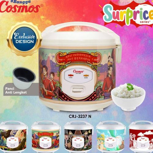 Jual Rice Cooker Magic Com Cosmos Kapasitas 2 Liter CRJ-3237 / CRJ 3237 ...