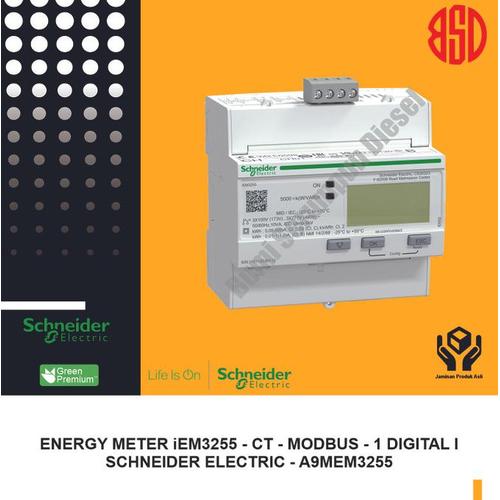 Jual Kwh Meter 3Phase Iem3255 Tera - A9Mem3255 Schneider - Jakarta ...
