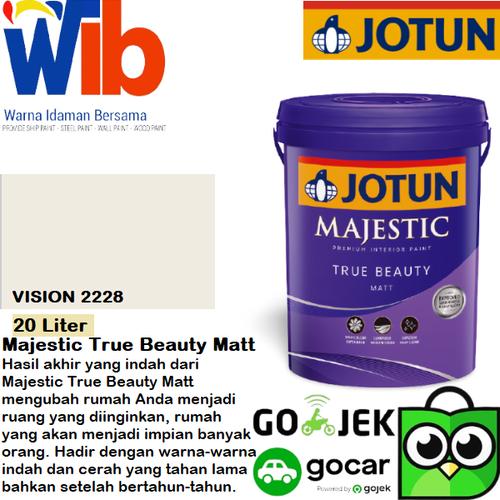 Jual JOTUN MAJESTIC TRUE BEAUTY MATT - VISION 2228 20L / CAT TEMBOK ...
