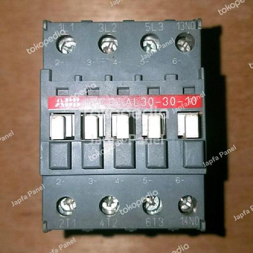 Jual Contactor Kontaktor Abb Al30-30-10 3Phase 1No 65A 24Vdc Original - Jakarta Barat ...