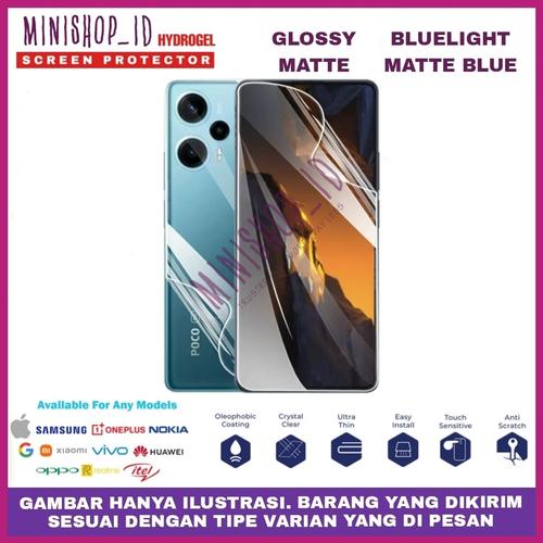 Jual XIAOMI POCO F5 5G ANTI GORES GLOSSY MATTE BLUELIGHT HYDRO SCREEN ...