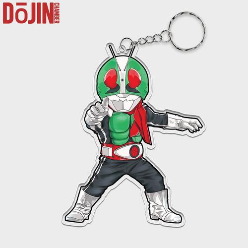 Jual Keychain Akrilik Kamen Rider | Chibi Series | Dojin Chamber ...
