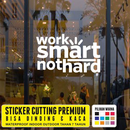 Jual Cutting Sticker Decal Dinding Kaca Kantor Kafe Cafe Kamar Work ...