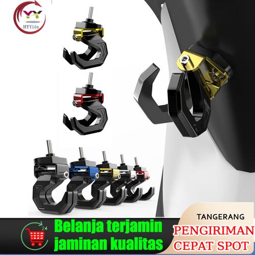 Jual Gantungan Hook Barang Motor Stelan Universal Nmax,Mio,Aerox,Beat ...
