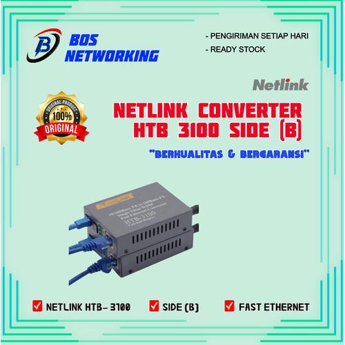 Jual Converter Netlink Fiber Optic Device HTB-3100 (B) Network ...