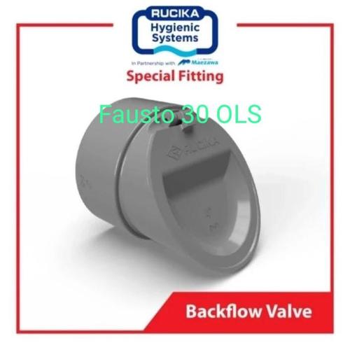 Jual Rucika Backflow Valve 3" Dan 4 " / Anti Tikus Masuk - Abu-Abu - 4 ...