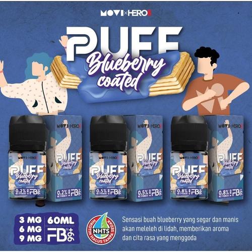 Jual R57 Puff Blueberry Coated Wafer 60ML by MOVI x Hero57 - Liquid ...