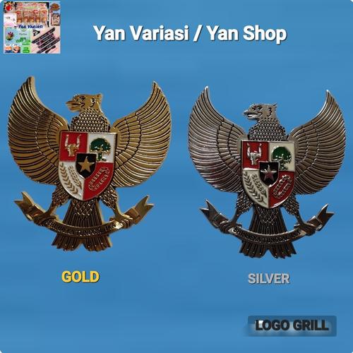 Jual logo grill grille depan mobil lambang burung garuda pancasila ...