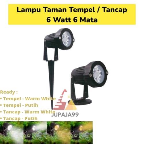Jual LAMPU TAMAN TANCAP LED 6 WATT 220V / LAMPU LED SOROT TAMAN MURAH ...