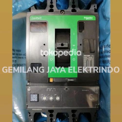 Jual Mccb Schneider Nsx400F 3P 400A 36Ka Mic 2.3 C40F32D400 Asli Type ...