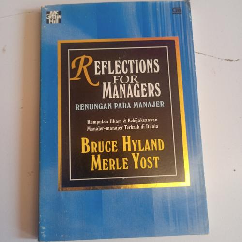 Jual buku reflection for manager - Kab. Kuningan - AKSA BOOK STORE ...