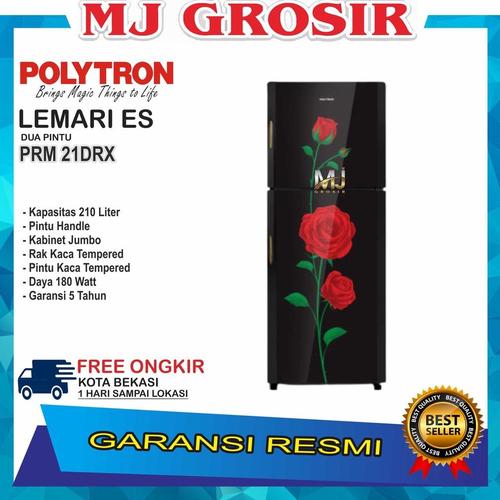 Jual KULKAS POLYTRON PRM 21 BNR/DRX LEMARI ES 2 PINTU PRO21BNR/DRX - Kota Tangerang - Sumber ...