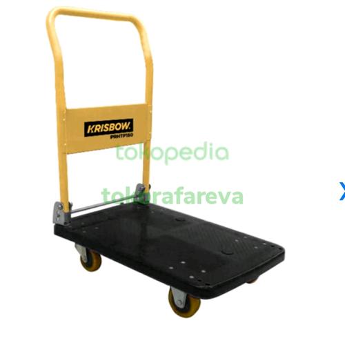 Jual Krisbow platform hand truck troli barang lipat 300 kg TRF troli ...