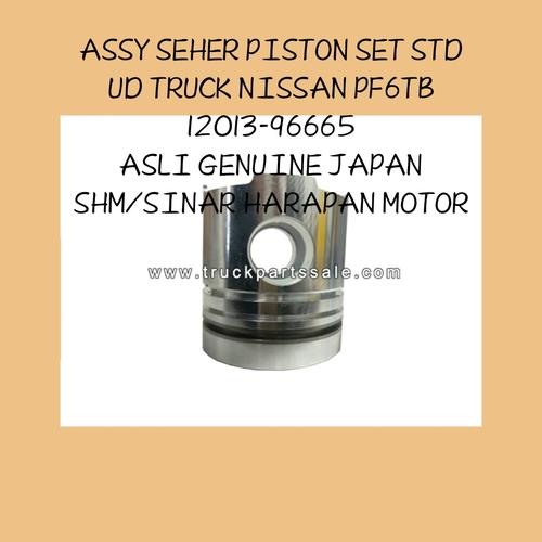 Jual PISTON SEHER SET UD TRUCK NISSAN PF6TB 12013-96665 ASLI GENUINE ...