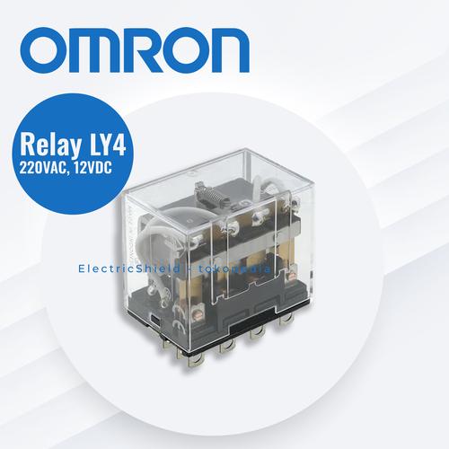 Jual Relay Omron LY4 220VAC, & 12VDC - 220VAC - Jakarta Pusat ...