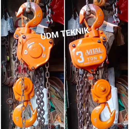 Jual Chain Block / Takal / Takel 3 Ton VITAL JAPAN - 3 Meter - Jakarta ...