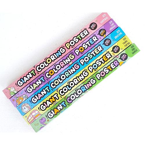 Jual Paket 5 Poster Mewarnai - Giant Coloring Poster - Kab. Sleman ...