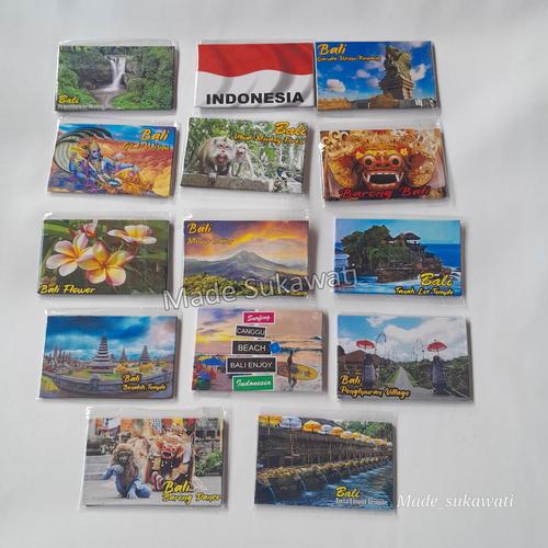Jual Magnet Kulkas printing Fridge hiasan tempelan kulkas motif khas ...