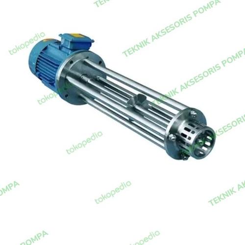 Jual agitator mixer 1hp 0,75kw 4 pole 3phase SS304 cairan kimia makan ...