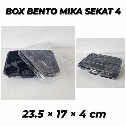 Jual BOX BENTO MIKA SEKAT 4 / KOTAK BENTO / BOX NASI KOTAK - Jakarta ...