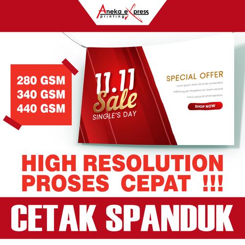 Promo Cetak Spanduk High Resolution Sehari Jadi | Banner | Baliho ...