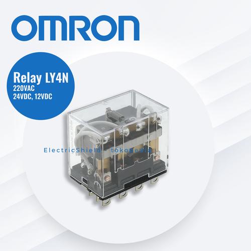 Jual Relay Omron LY4N 110VAC, 220VAC, 24VDC, & 12VDC - 220VAC - Jakarta ...