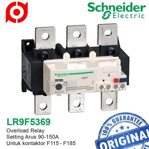 Jual Thermal Overload Relay Lr9F5369 90-150A Termal Kontaktor Schneider ...