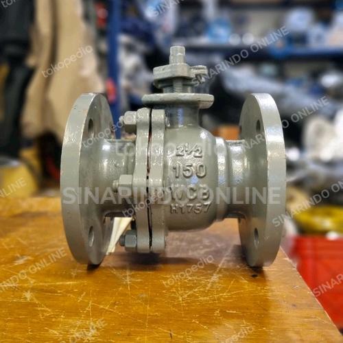Jual Ball Valve Besi WCB 2" Dn 50 Ansi 150 Flange - Jakarta Barat ...