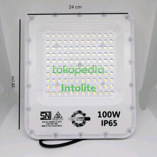 Jual Lampu sorot 100 watt Led, Lampu tembak 100w cahaya Terang Full ...