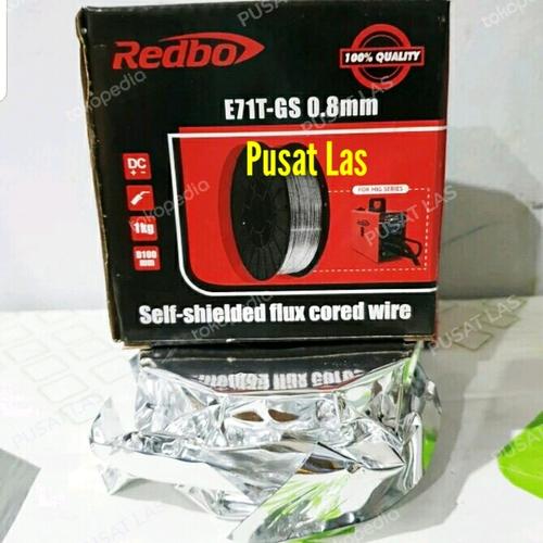 Jual Kawat Las Mig Tanpa Co2 0.8mm / Flux Core Wire Cored 0.8 mm Kecil ...