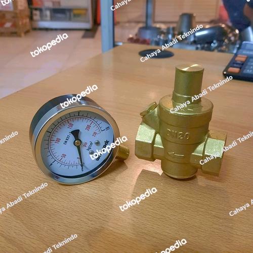 Jual Pressure regulator water 3/4"inch / Pressure reducing valve ...