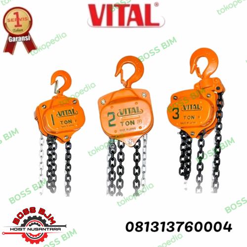 Jual Takel Chain Block 3 Ton x 5 Meter Vital Made in Japan - Jakarta ...