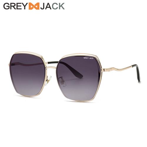 Promo Grey Jack Sunglasses AntiUV Protection Model Kotak Fashion Wanita ...