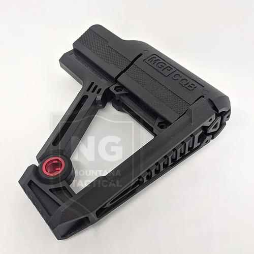 Jual Popor SBR M4 Buttstock MGP Tactical CQB Buffer Tube Stock Airsoft ...