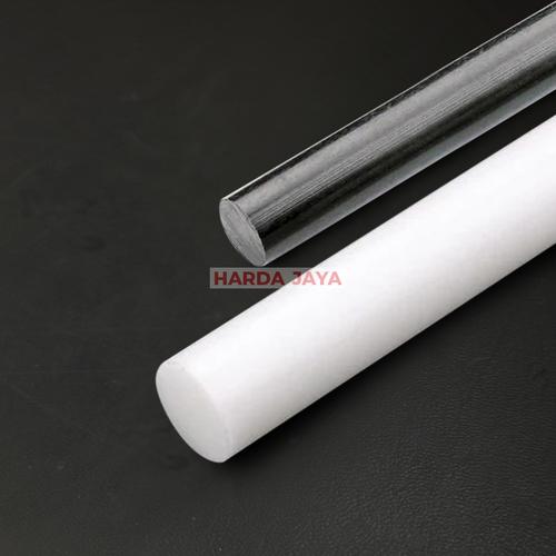 Jual POM Rod Hitam / Putih 10mm | Polyacetal As Batangan Potongan 10 mm ...
