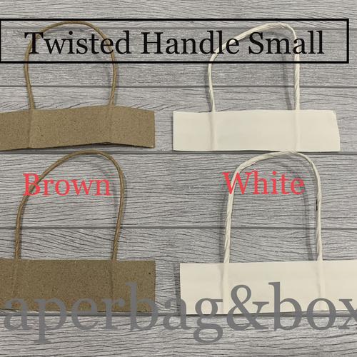 Jual PAPERBAG TWISTED HANDLE SMALL, Tali Kertas Kraft, 250 set/500 pcs ...