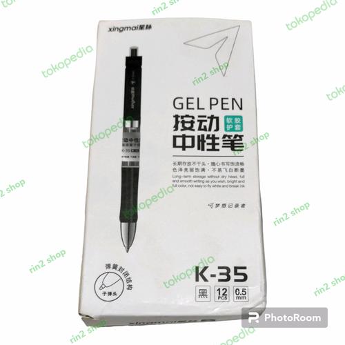 Jual Pulpen gel Deli gel pen warna hitam 0.5mm - Jakarta Barat ...